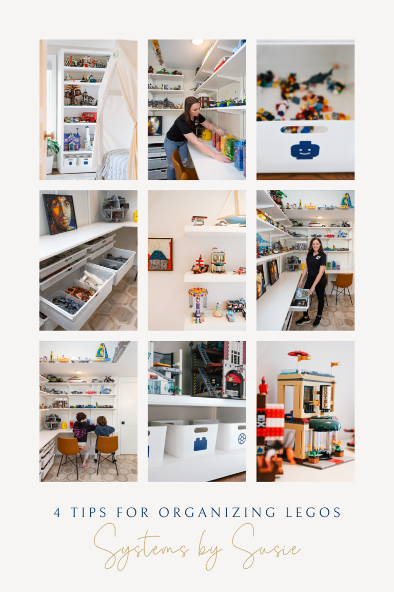 4 Tips for Organizing Legos - Systems By Susie