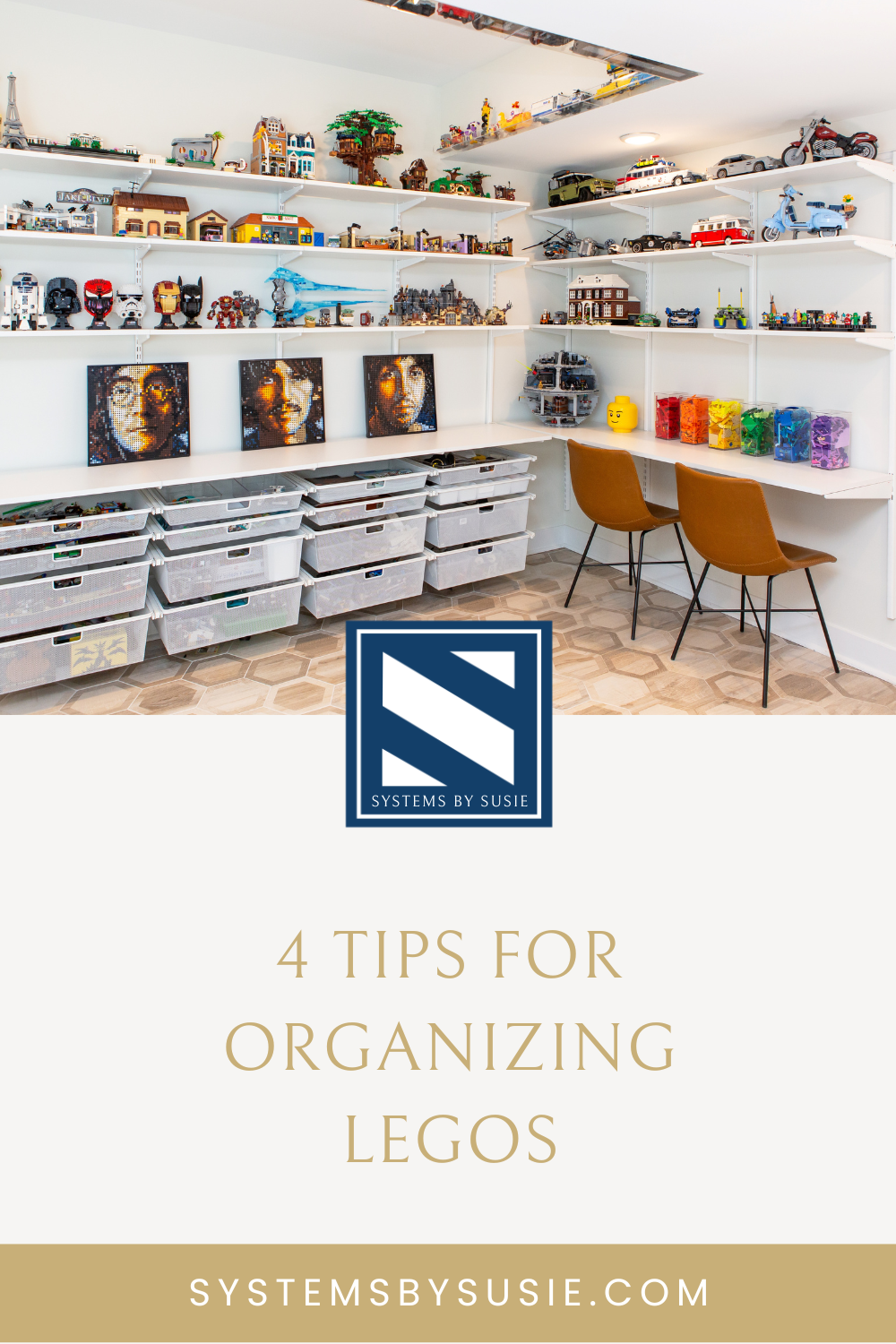 4 Tips for Organizing Legos - Systems By Susie